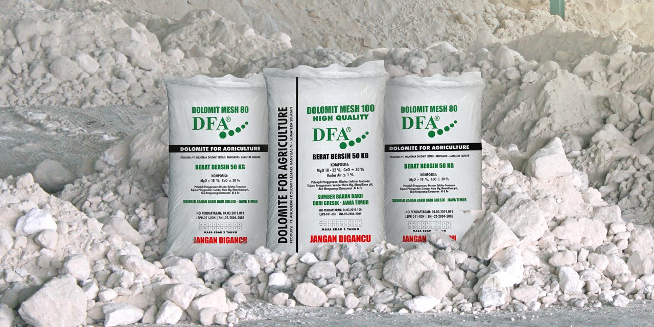 DFA (Dolomite For Agriculture) | PT Anugerah Dolomit Indonesia
